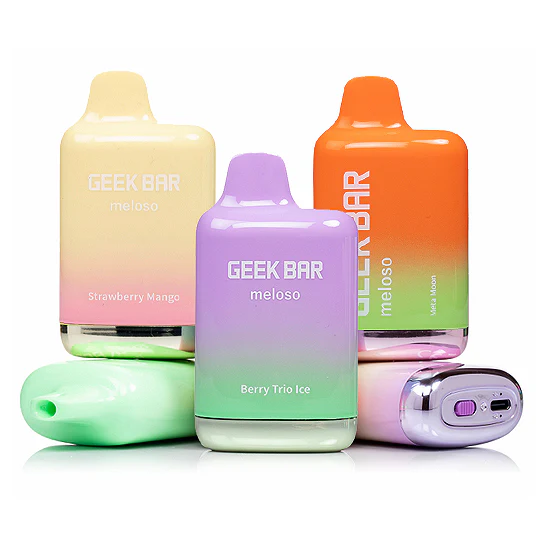 Geek Bar MELOSO Mini Disposable | 1500 Puffs | 10 Count Box