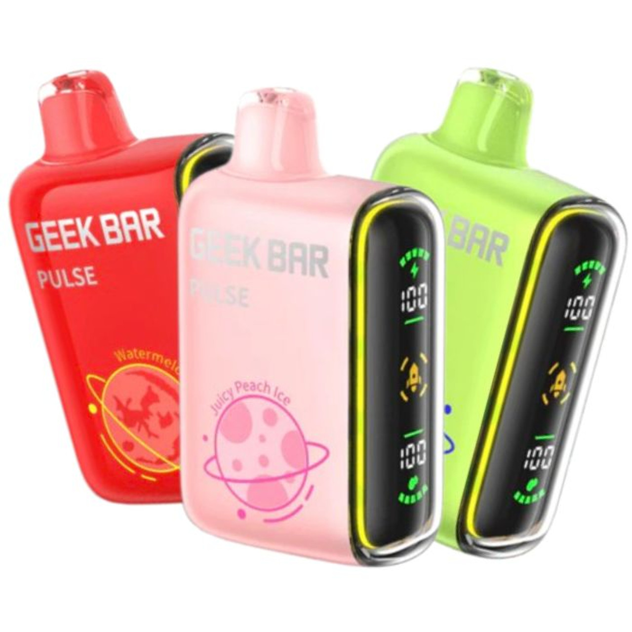 Geek Bar Pulse Disposable Vape | 15000 Puffs | 5-Pack Bulk Savings