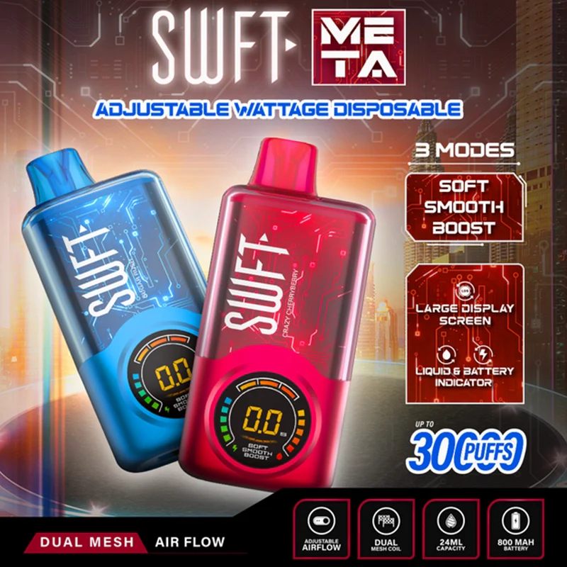 Swft Meta 5% Disposable | 30000 Puffs | 5 Count Box